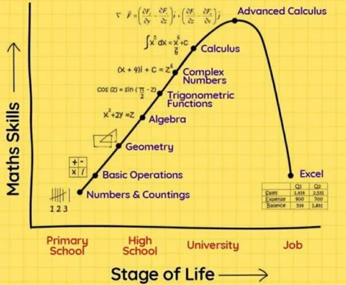 Stage of Math In Life(Picture) - STATIONGOSSIP