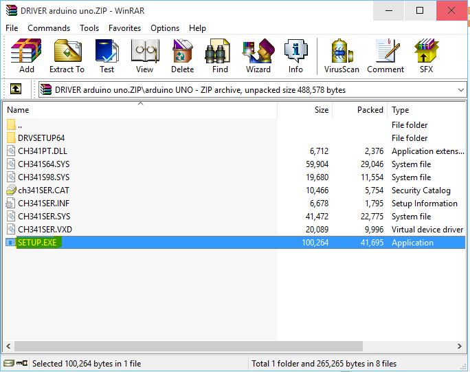 Driver Arduino Uno smd