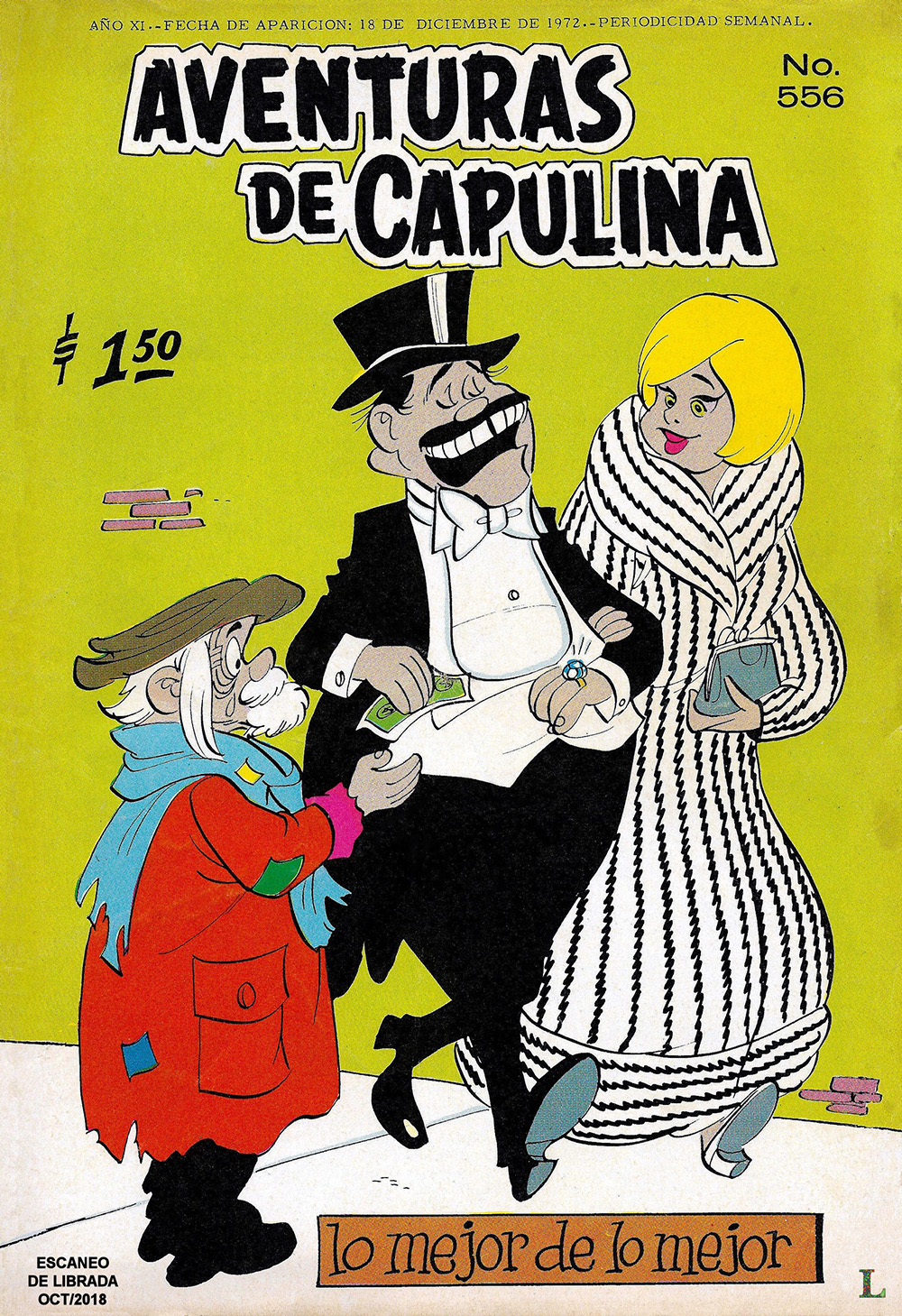 Comics Mexicanos de Jediskater: Aventuras de Capulina No. 564, en ...