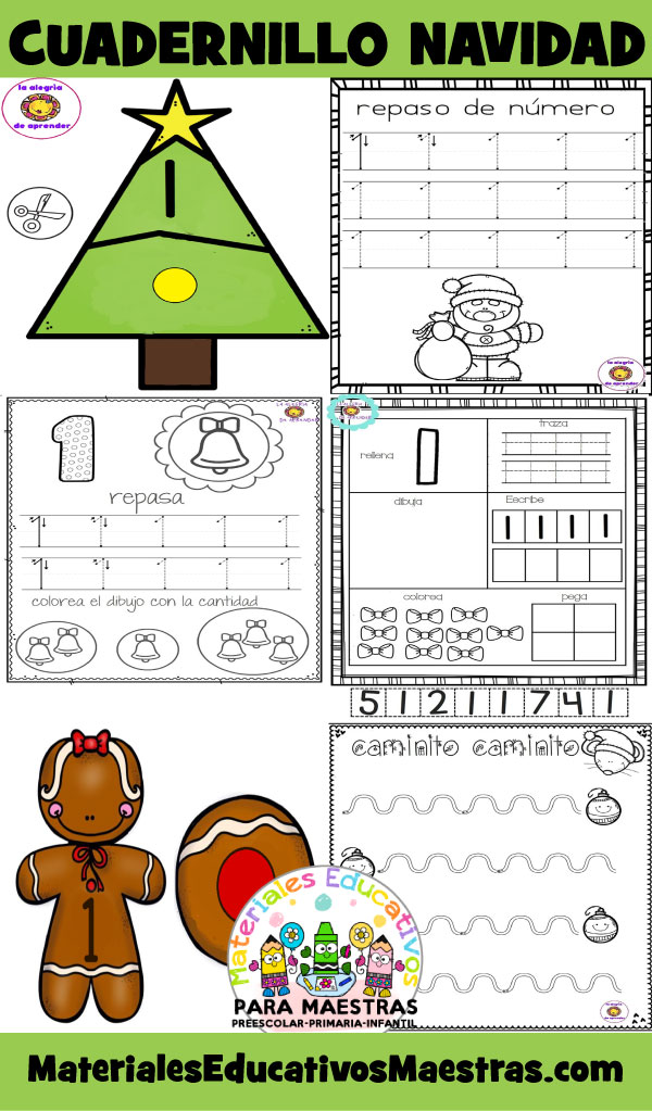 Super Cuadernillo de NAVIDAD | Materiales Educativos para Maestras