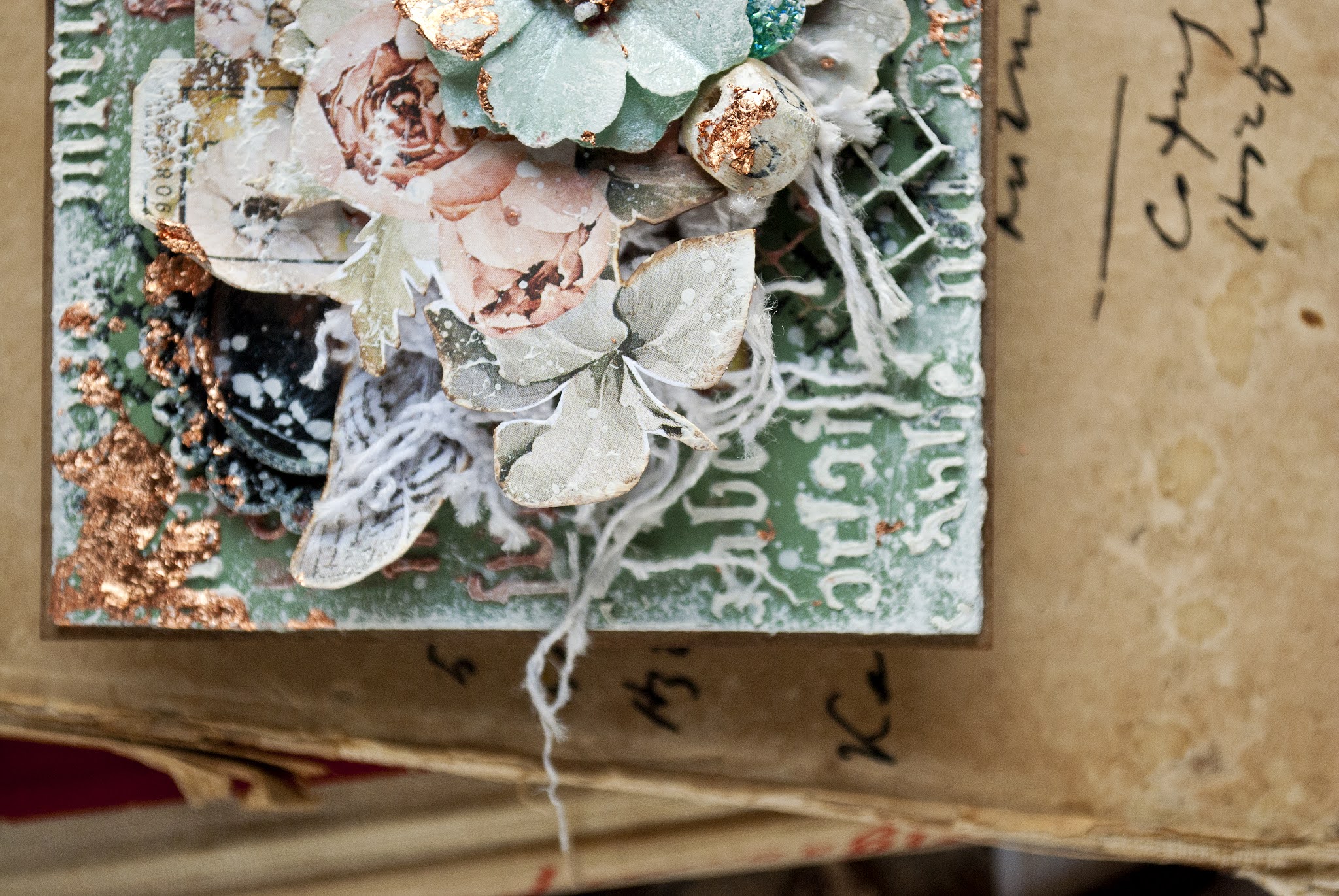 Piece of me: Square ATC cards with Craft O`Clock new collection