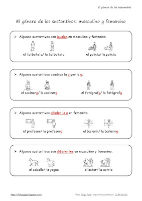 Cositas de AL y PT: El género de los sustantivos 02