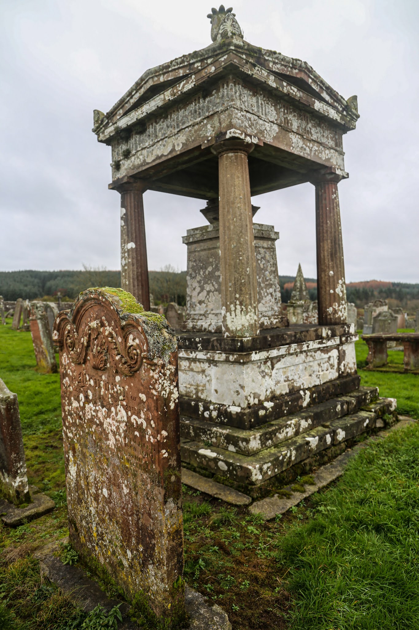 Old Age Travellers.: Newcastleton - Scottish Borders.