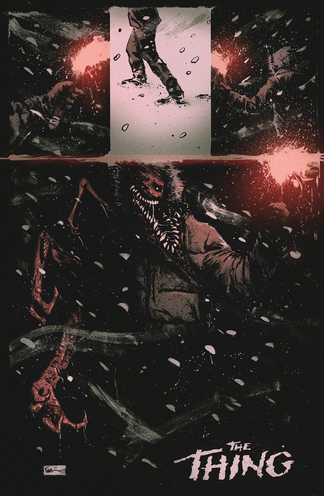 ChrisShehan ArtBlog: Illustration - The Thing: Artbook