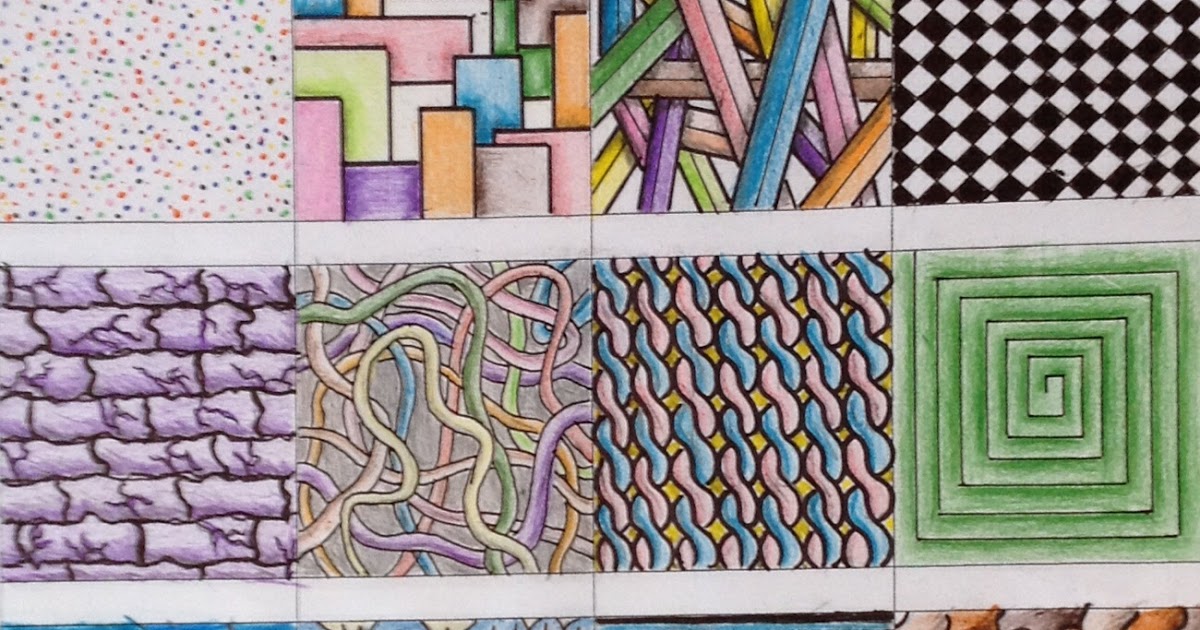 1º ESO : TEXTURAS VISUALES