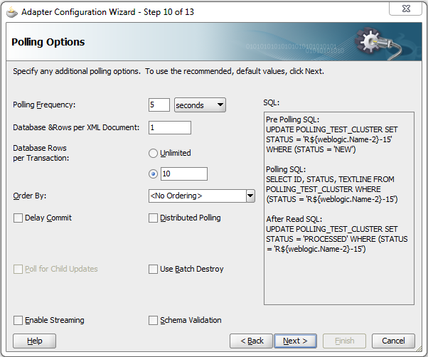 Oracle Soa Java Blog Polling With The Dbadapter In A Clustered