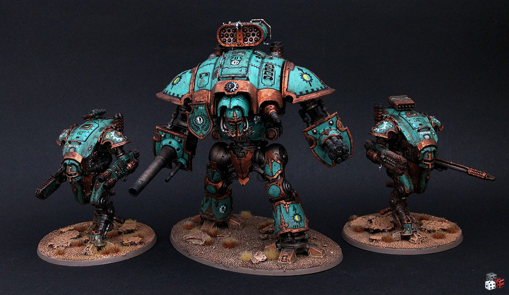 Würfelwiese: Imperial Knight Armiger Warglaive No.2