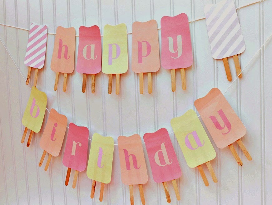 Cupcake Wishes & Birthday Dreams: {Etsy Shop} Summertime Cool Out Party