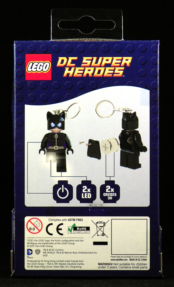 She's Fantastic: Lego Flashlight CATWOMAN Keychain!
