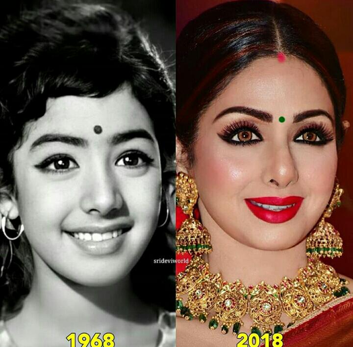Sridevi: Now and then: Sridevi
