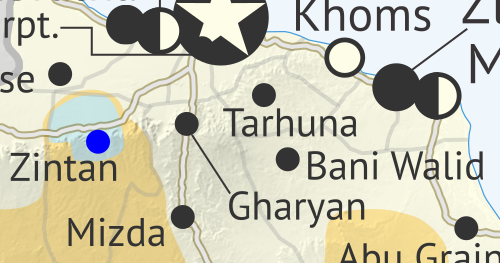 Libyan Civil War Map & Timeline: Tables Turned in Tripoli - June 2020 ...
