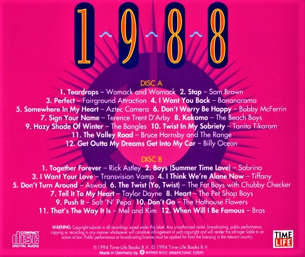 ELECTRONIC 80s - by Michael Bailey: THE 80S COLLECTION - TIME LIFE ...