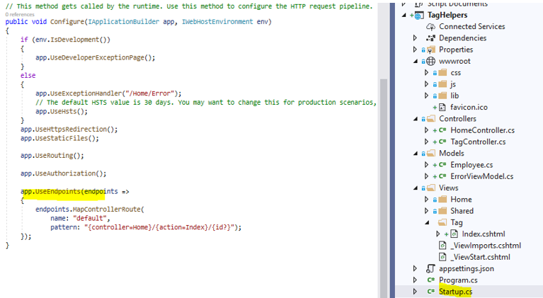 .Net Blog by Asif: Part 15 : Tag Helpers