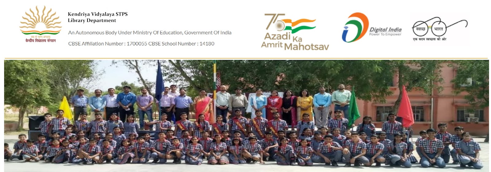 Kendriya Vidyalaya STPS, Library: Digital Learning Content for 6 to 10