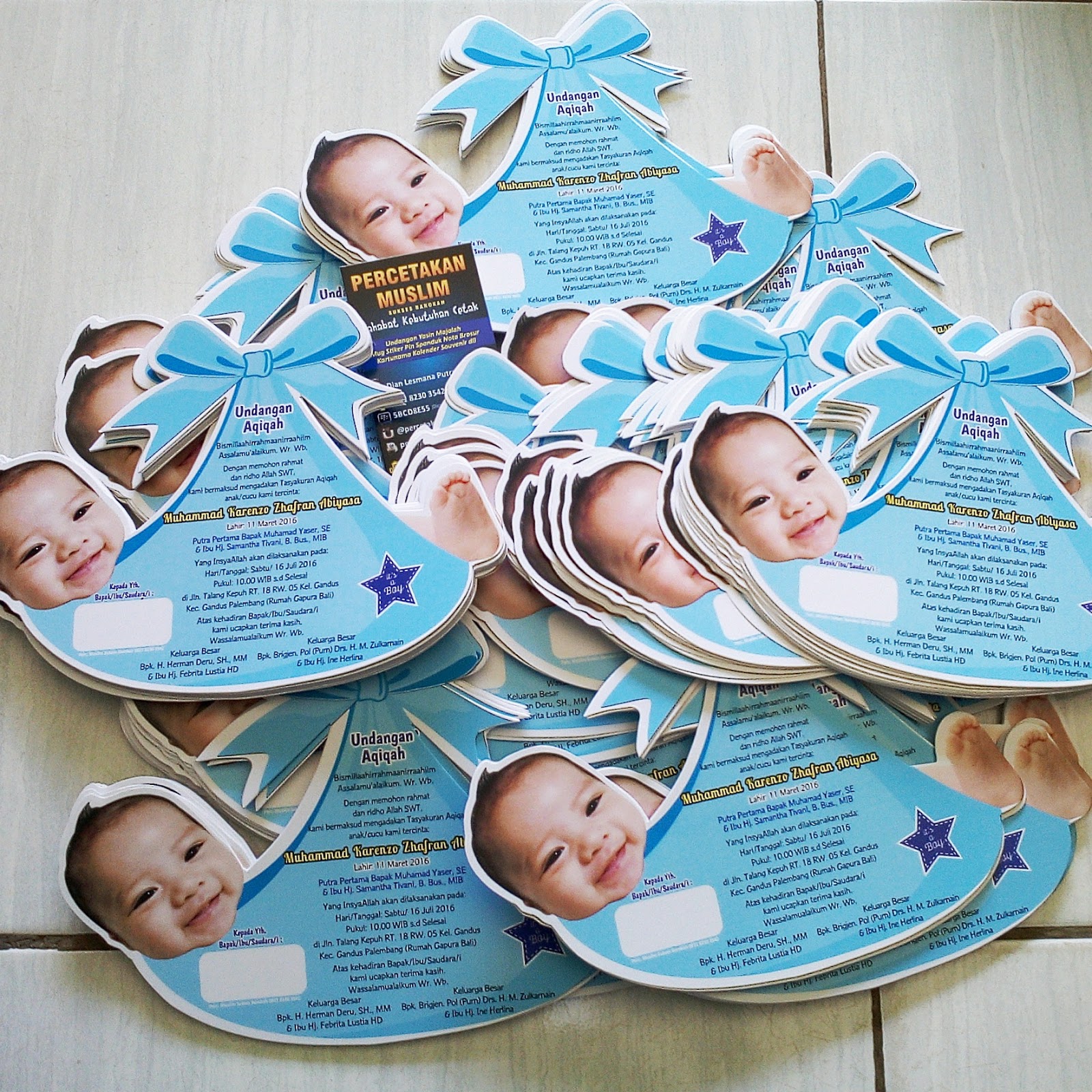 Contoh Undangan Aqiqah Unik | Jadi Ibu Itu Seru