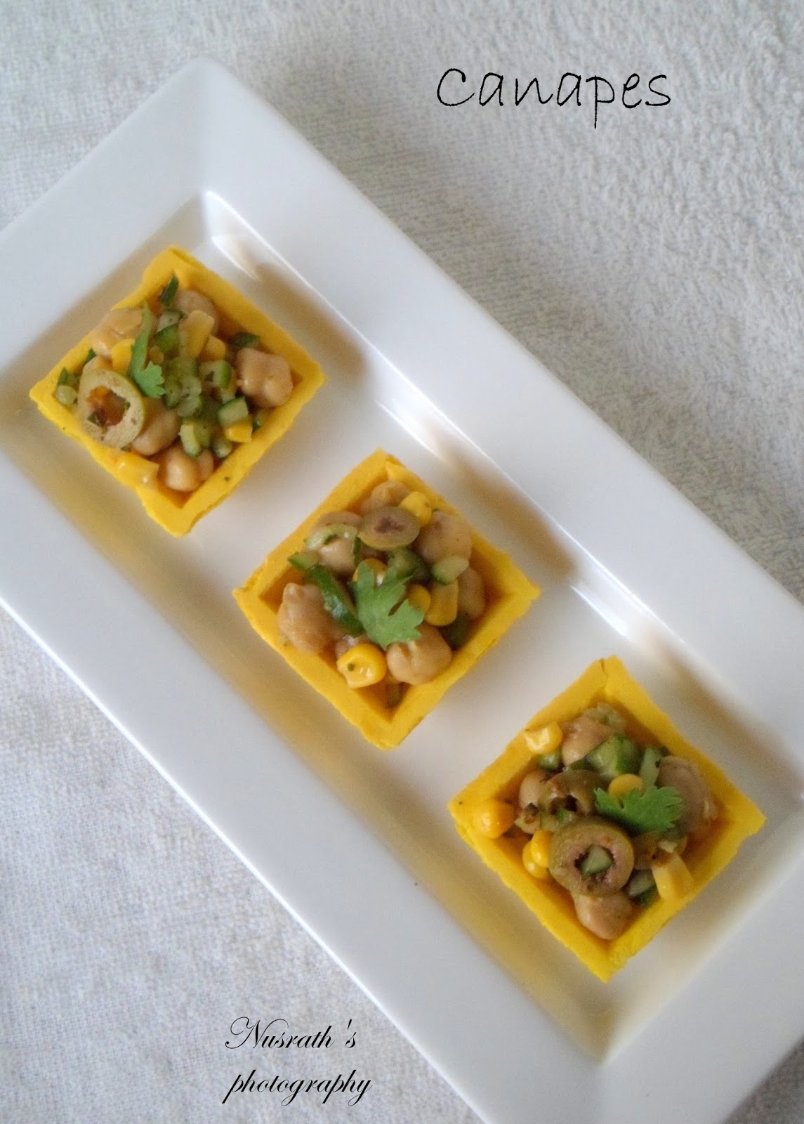 How to make canapes | Indian style canapes | The food factory