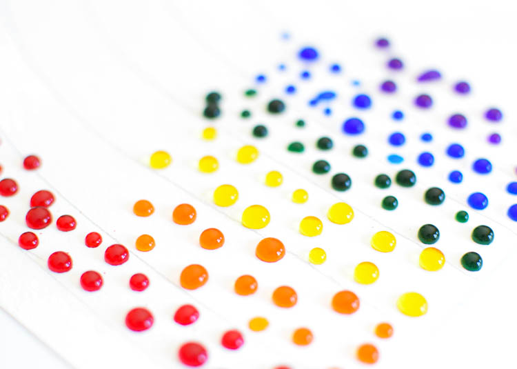 Eye Dropper Rainbow Craft | What Can We Do With Paper And Glue