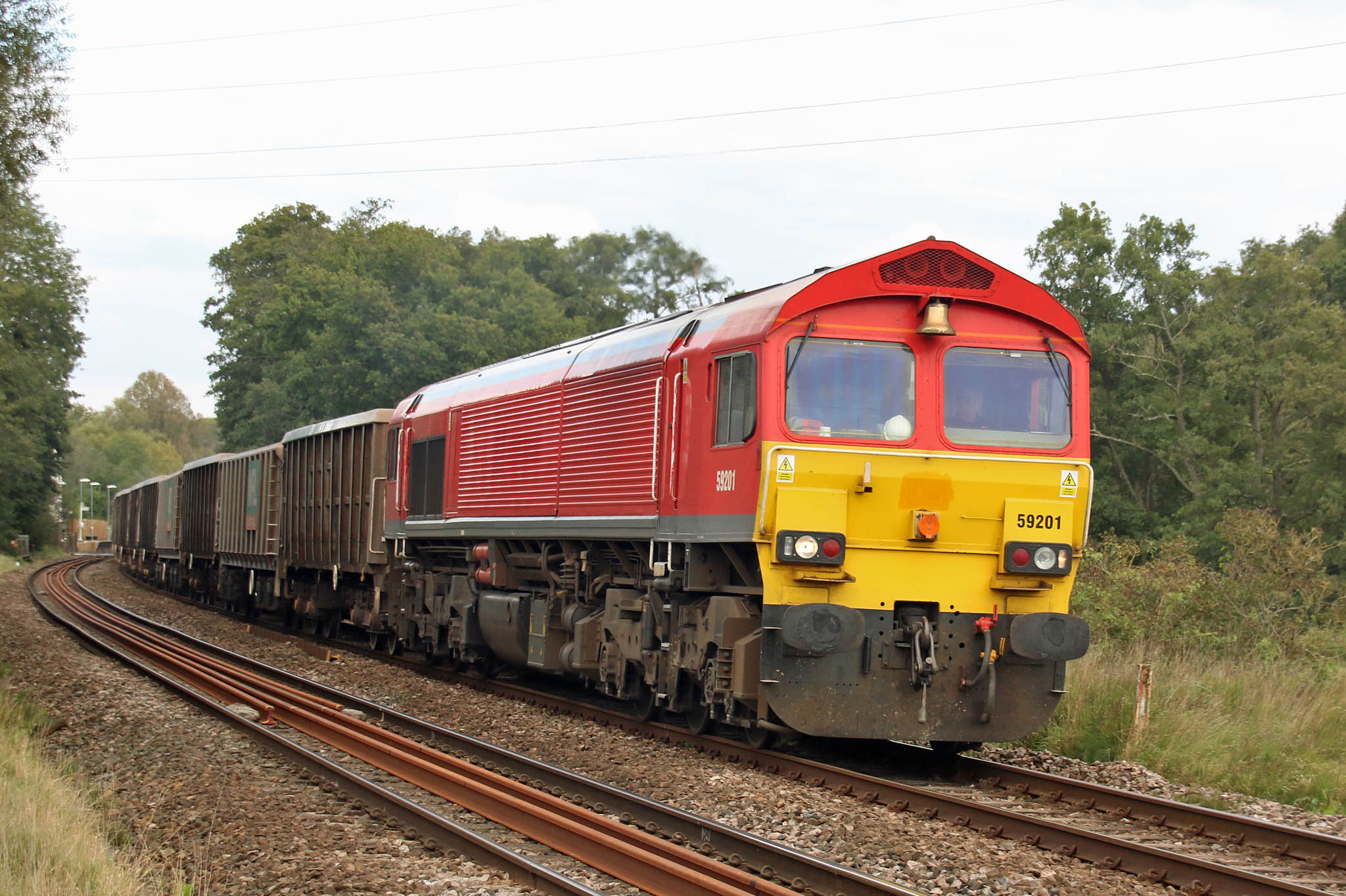 47s and other Classic Power at Southampton: Class 59s, Dunbridge, 29th ...