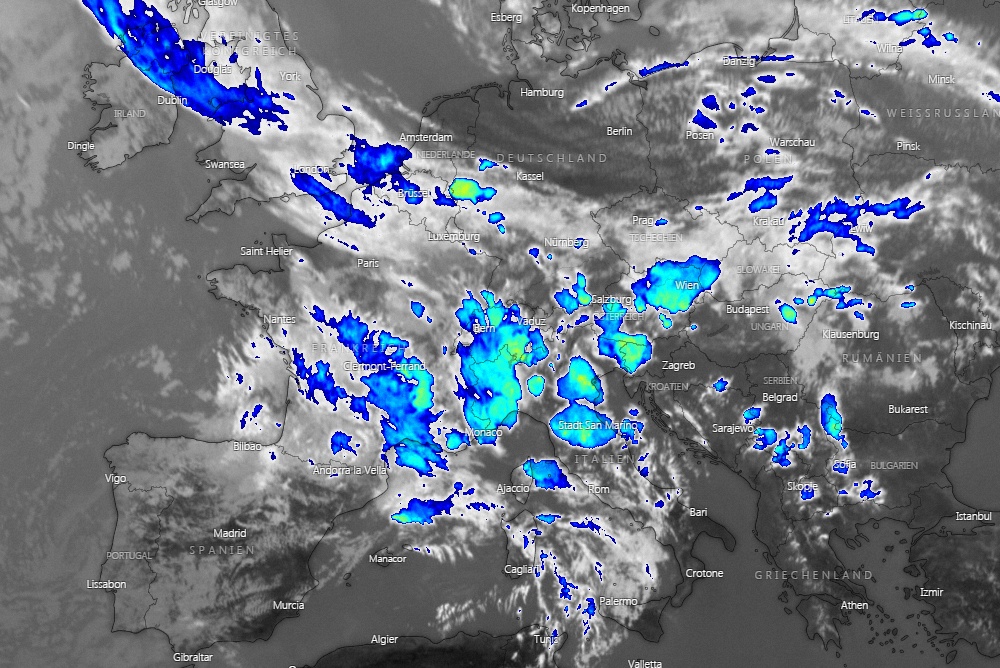 Windy zeigt jetzt auch Sat-Bilder