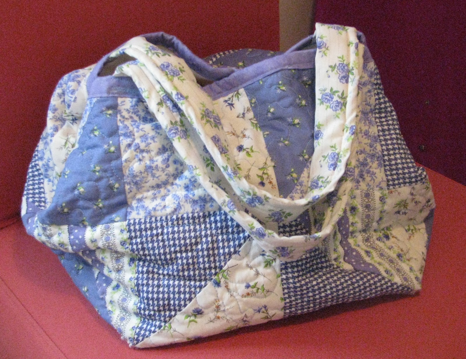 Land of Mist: Four patchwork bags