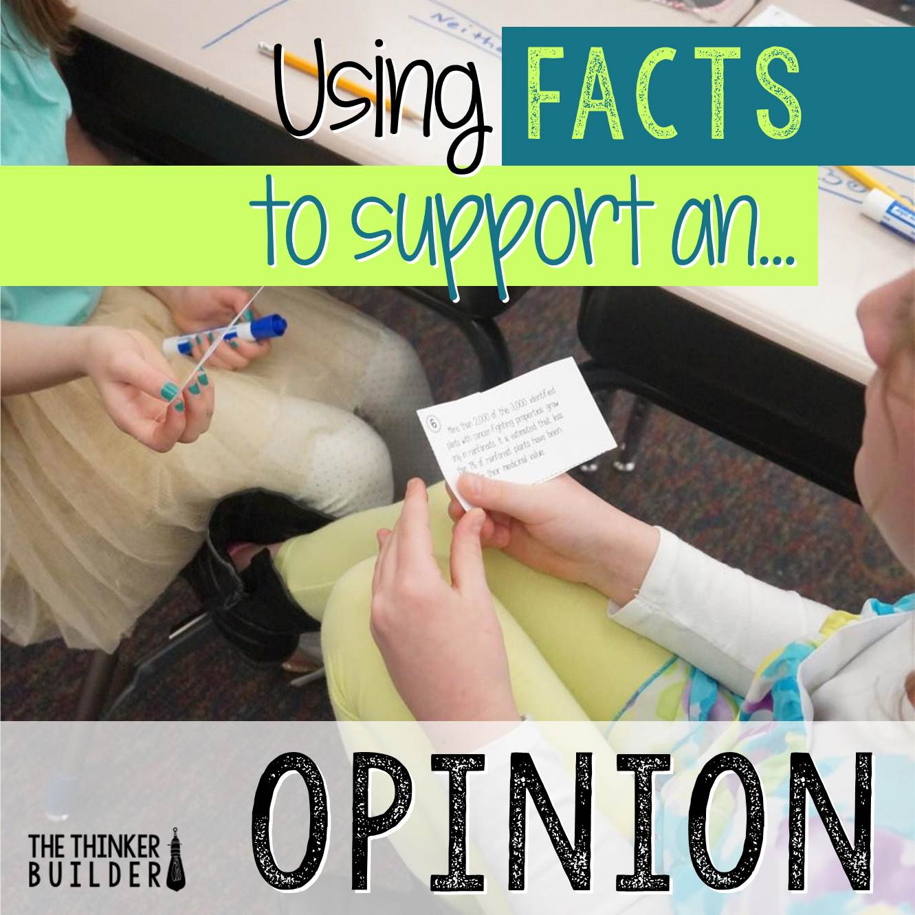 How to Use Facts in Opinion Writing & Persuasive Writing
