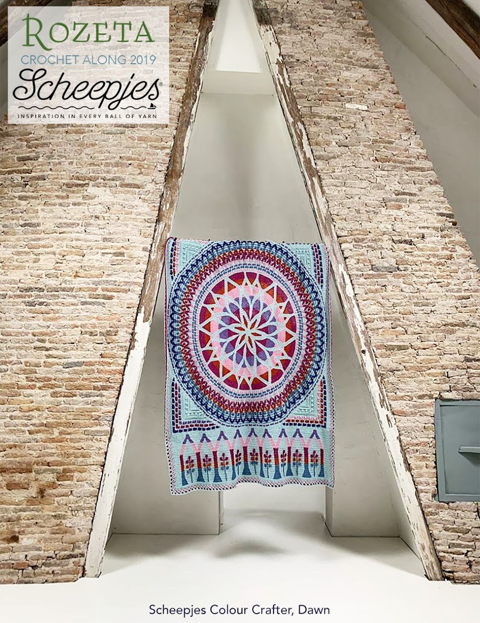 Rozeta Scheepjes CAL 2019: Introduction | LillaBjörn's Crochet World