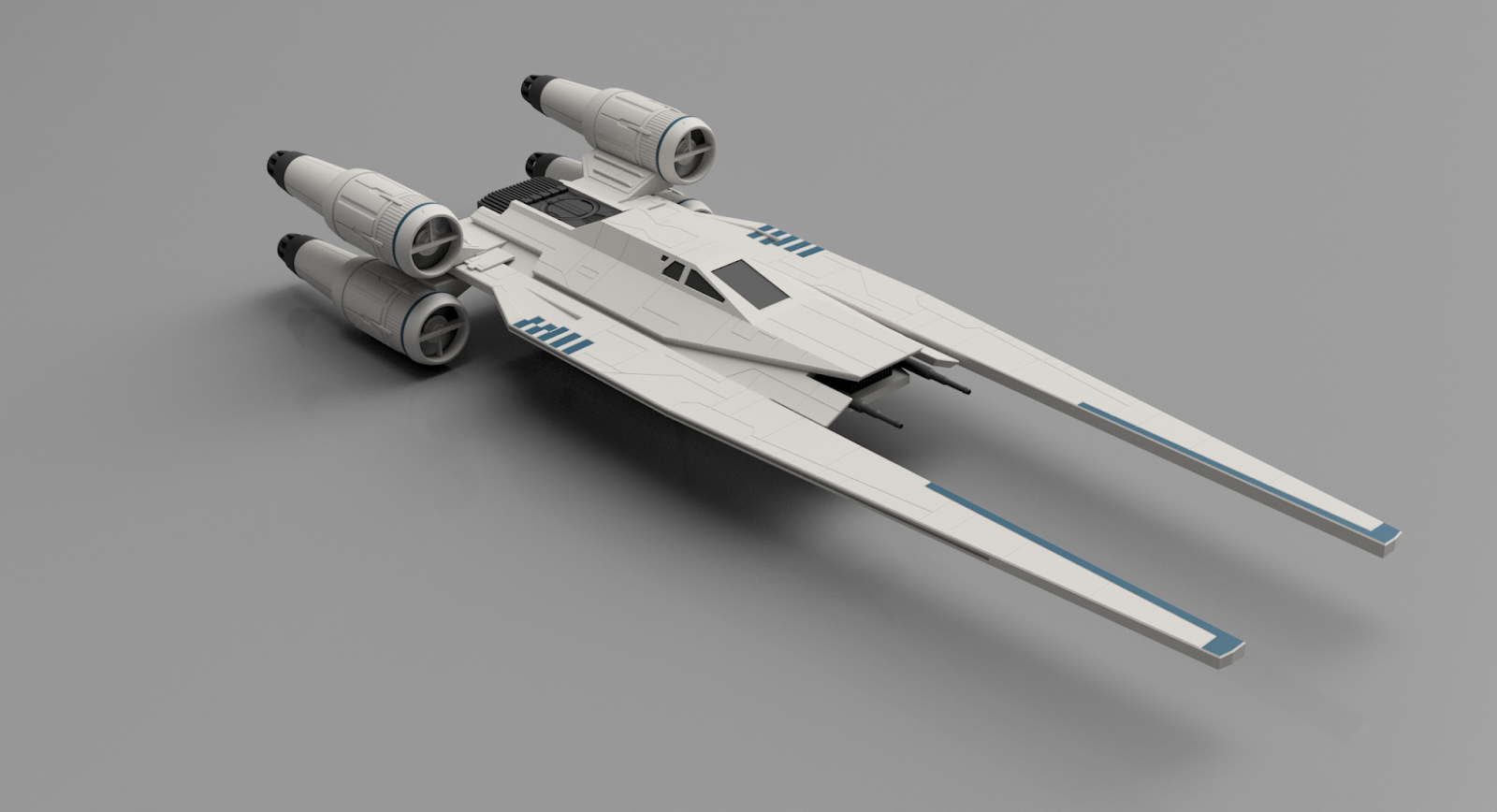 Starwars U-wing - WIP | The3Dprinting 3D print Dioramas, Models and Props