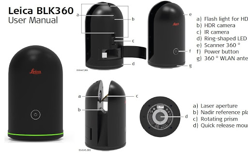 Surveying System: Leica BLK360 Imaging Laser Scanner