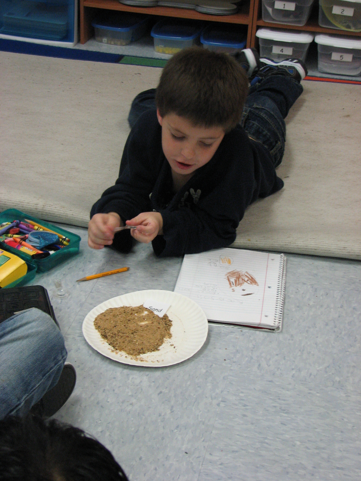 First Grade Randomness: Rocks and Soil Exploration