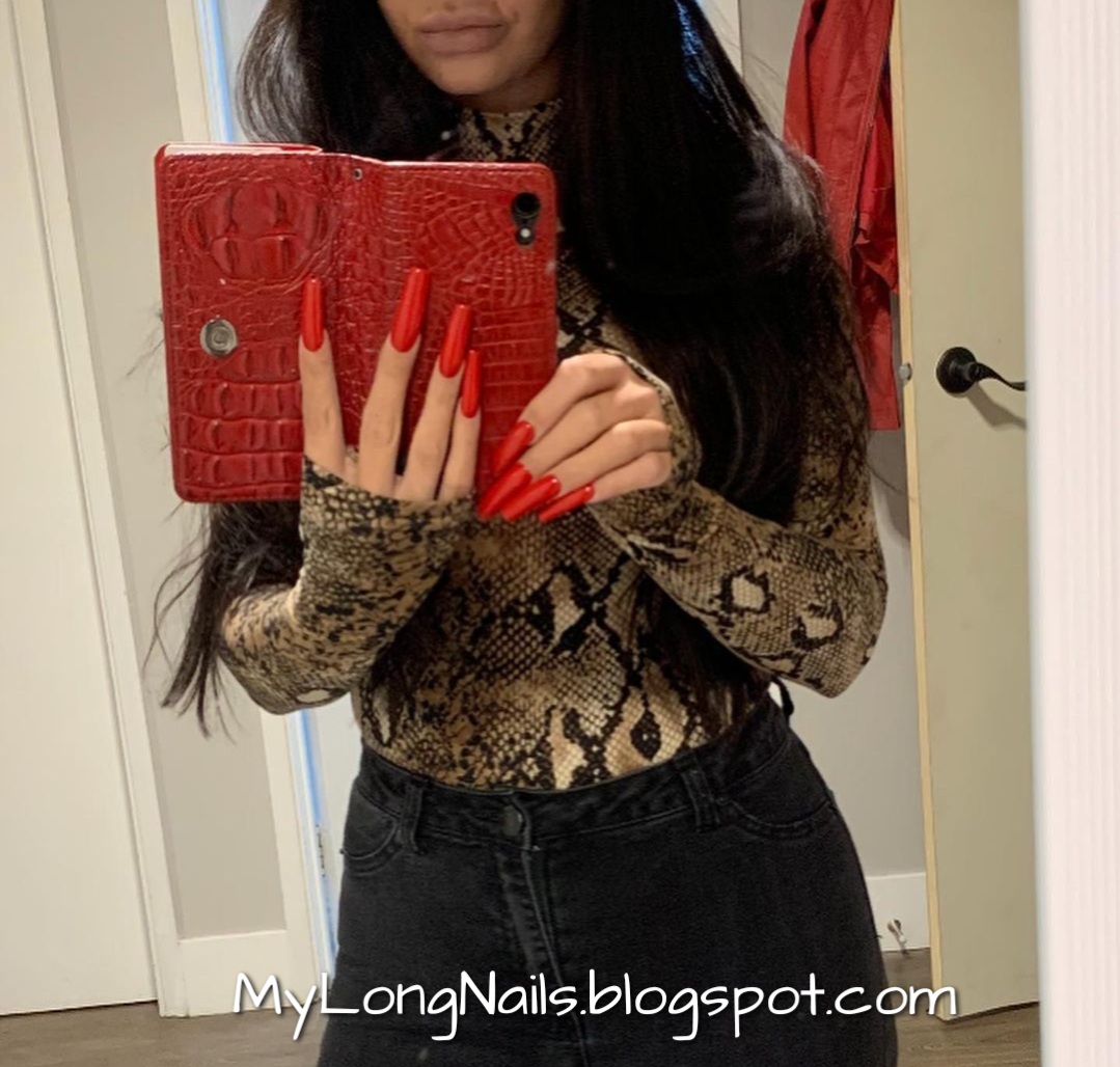 Long Nails Nailgoddess Amazing Long Nails 1