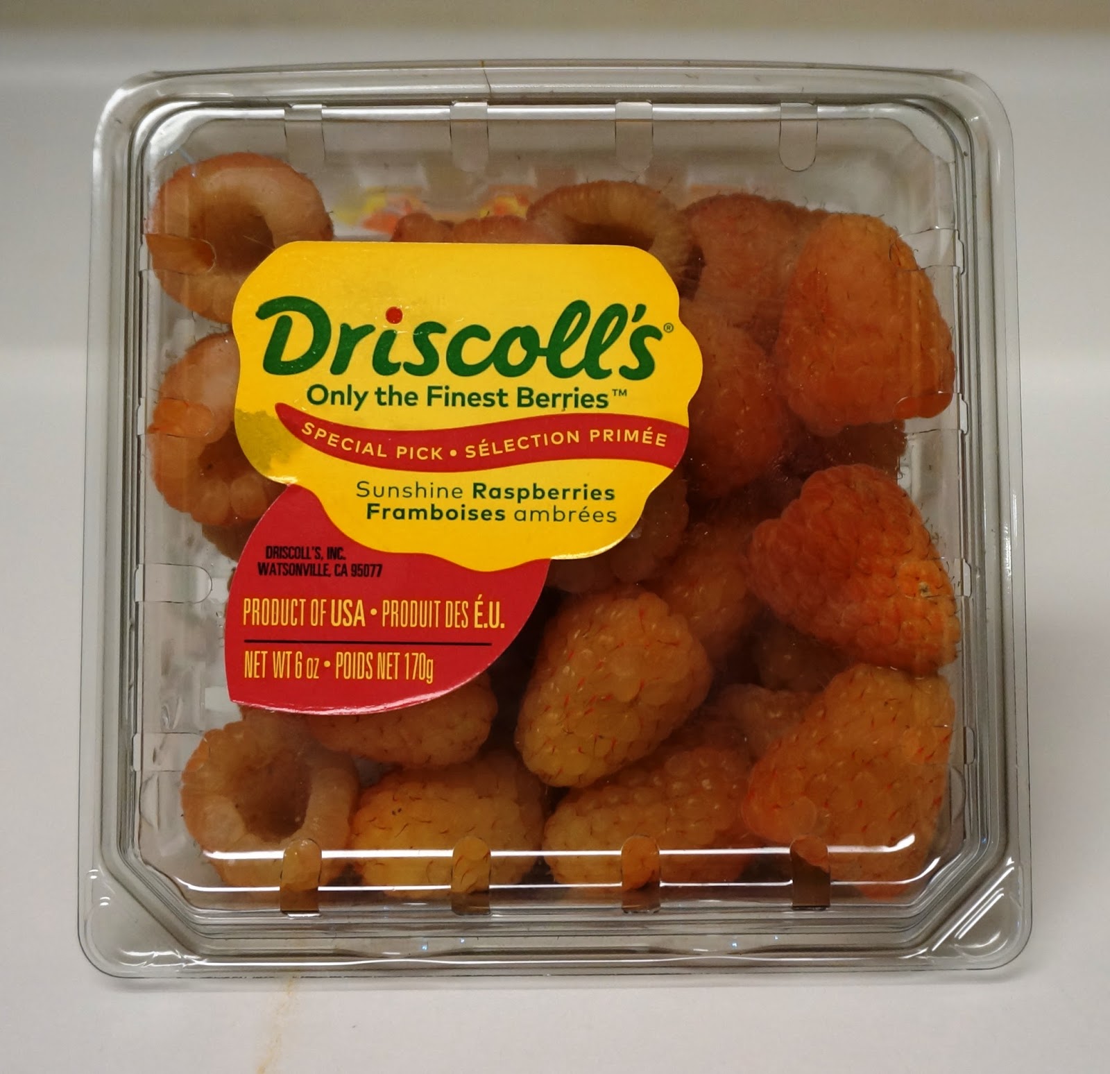 Exploring Trader Joe's: Driscoll's Sunshine Raspberries