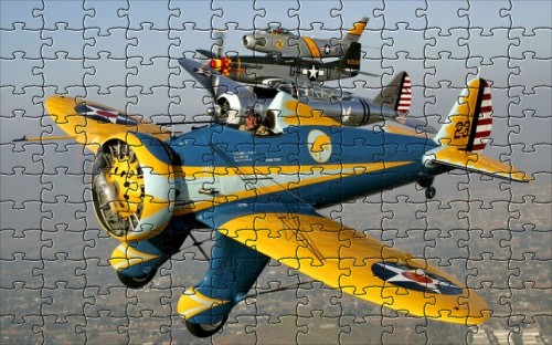 Classic airplane puzzle | Puzzle Games