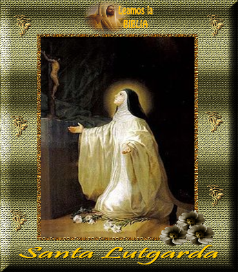 Leamos la BIBLIA: Santa Lutgarda