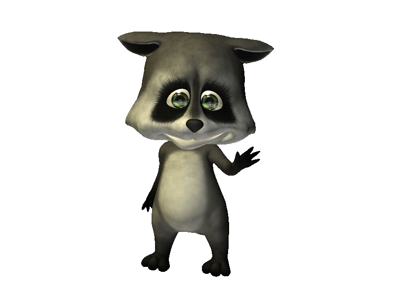 GIF ANIMADOS... : GIF ANIMADOS TRANSPARENTES DE MAPACHE BAILANDO