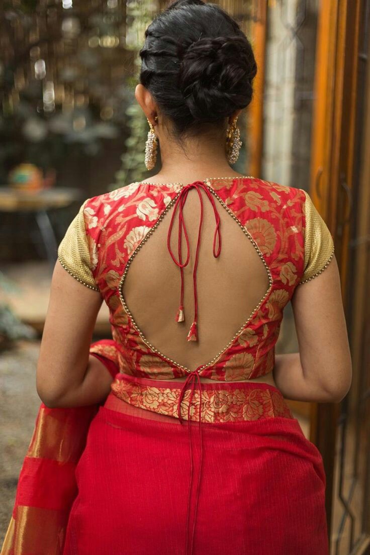 Dressfashionhub: 40 latest blouse back side designs