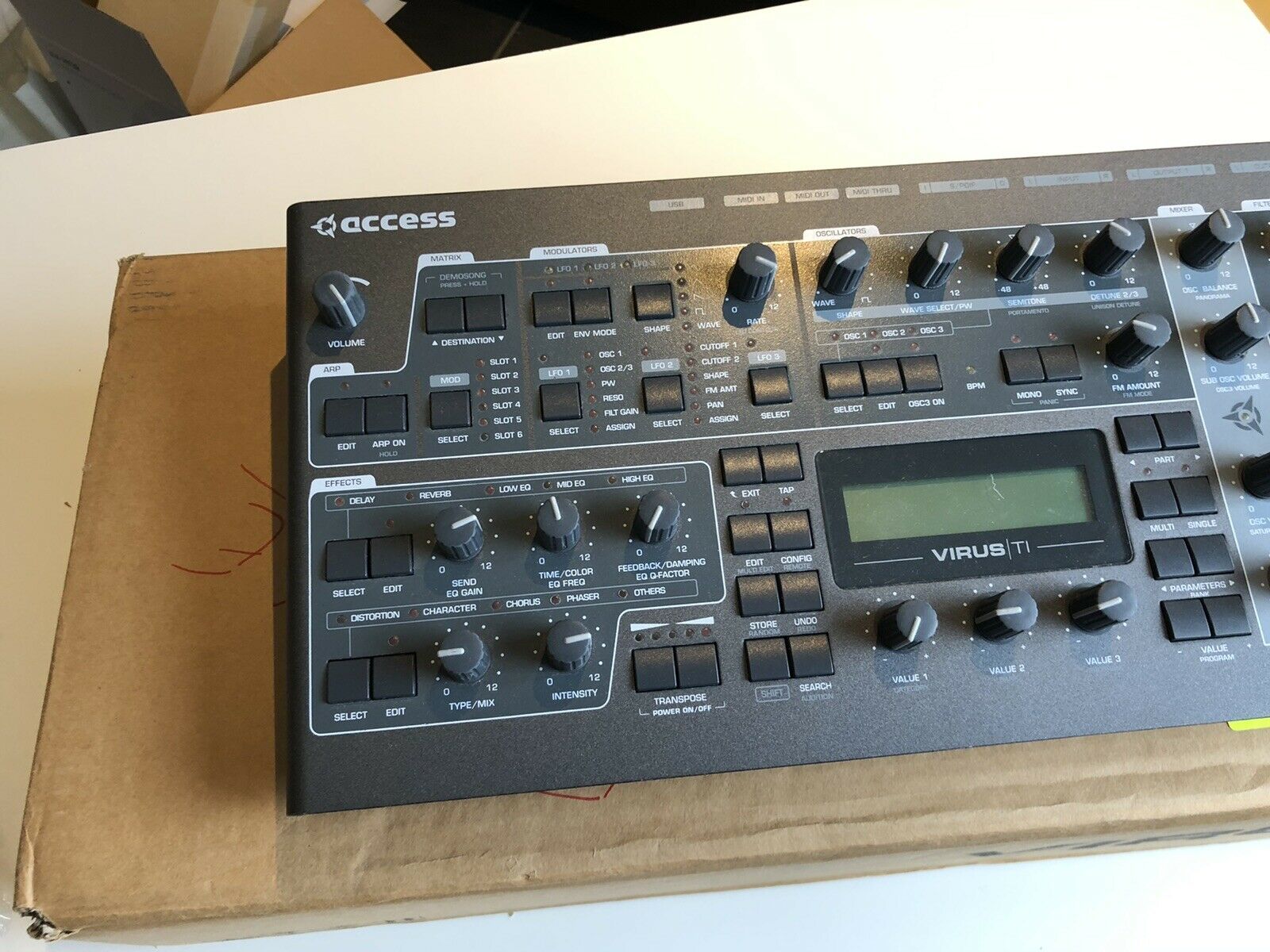 MATRIXSYNTH: Access Virus TI2 Desktop Synth w/ Original Box