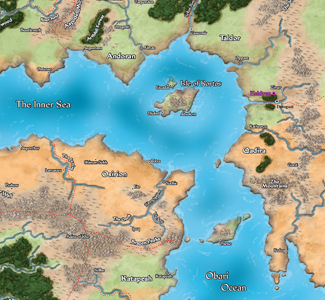 Reign of Winter, San Diego Pathfinder gaming group: Maps