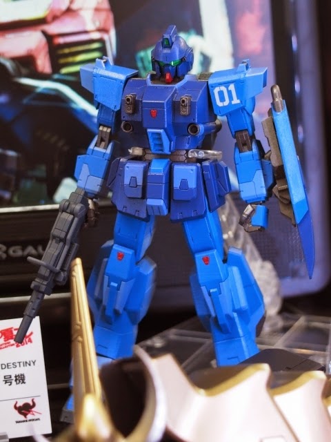 GUNDAM GUY: Robot Damashii GM Blue Destiny Unit 1 - On Display ...