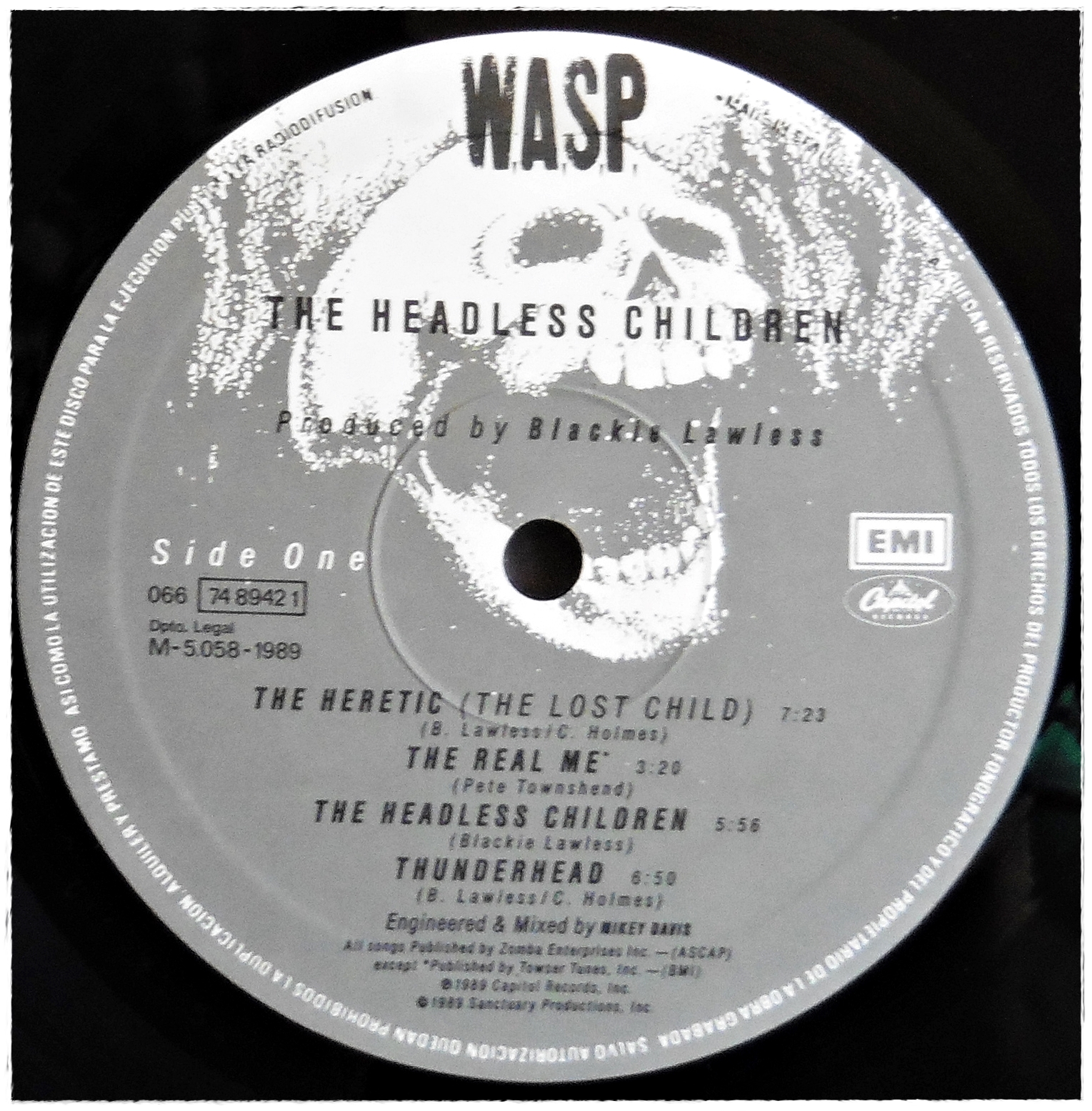 ZEPPELIN ROCK: W.A.S.P. - The headless children (1989): Crítica review
