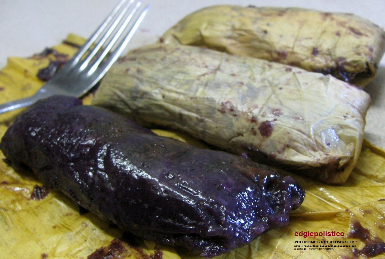 Philippine Food Illustrated: suman maruecos