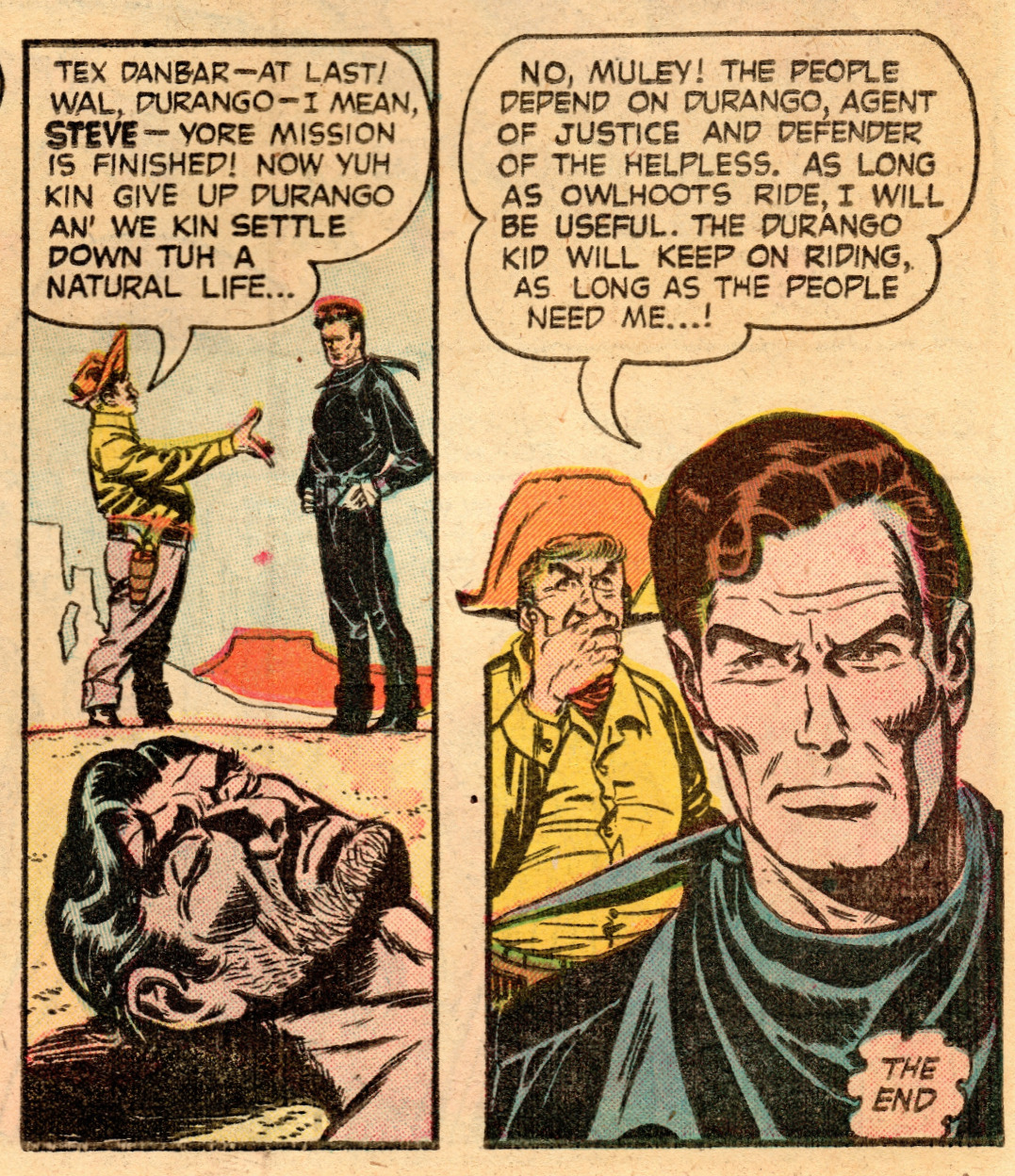 Old-fashioned Comics: DURANGO KID (Charles Starrett as the Durango Kid ...