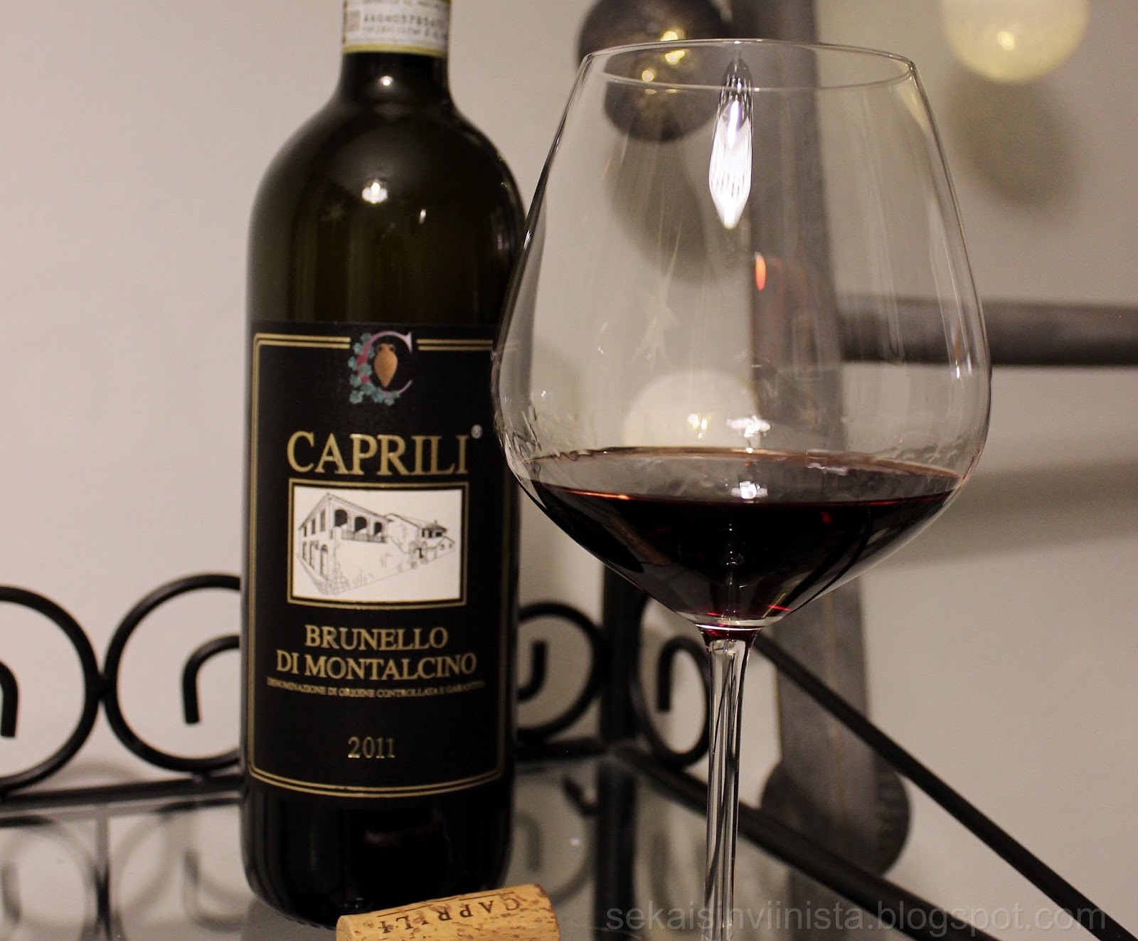 Sekaisin viinistä: Poronvasan paahtopaistia ja Caprili Brunello di ...