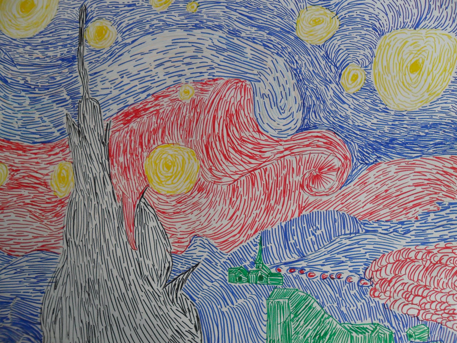 ARTE Y PLASTICA: Linea expresiva