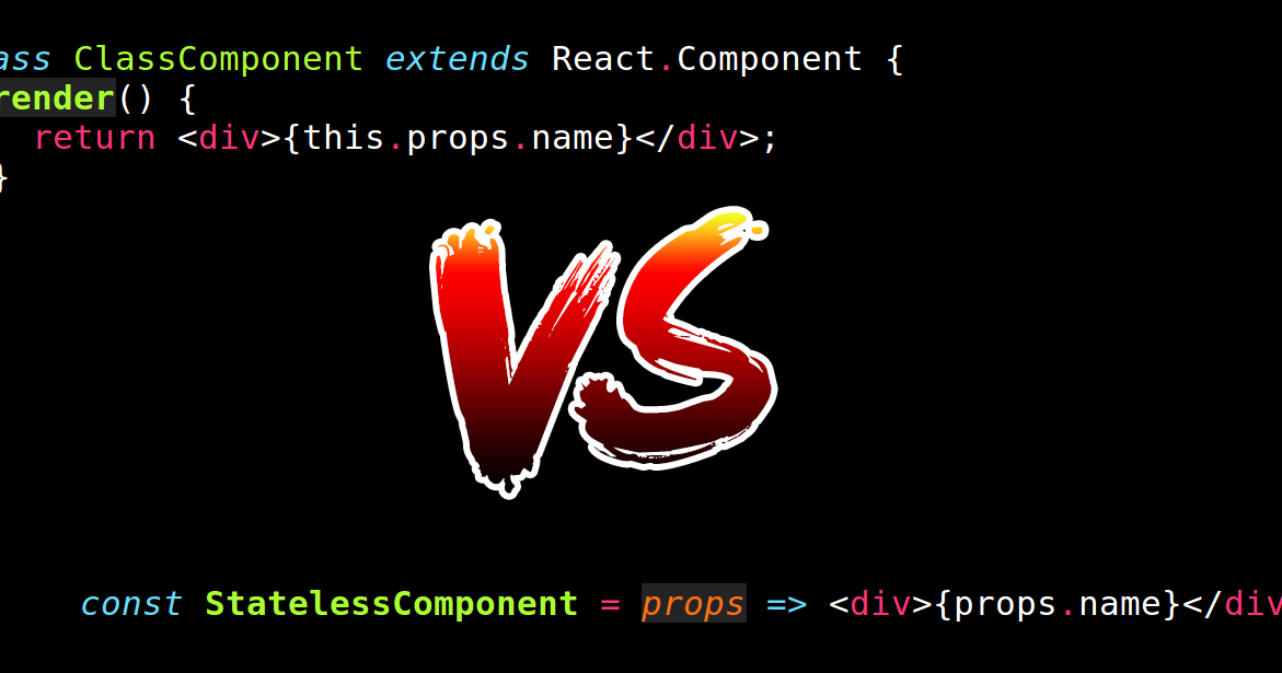 Let S Learn React Functional Vs Class Component