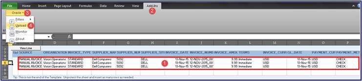 Oracle Applications: Oracle Custom WEB ADI Setups and Process for AP ...