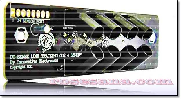 2R Hardware & Electronics: 4 SFH line trace sensor