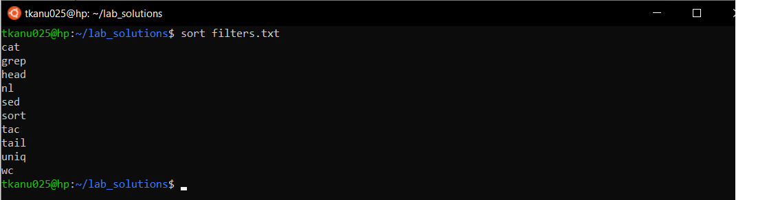 GTU OS Program - 11 Filters