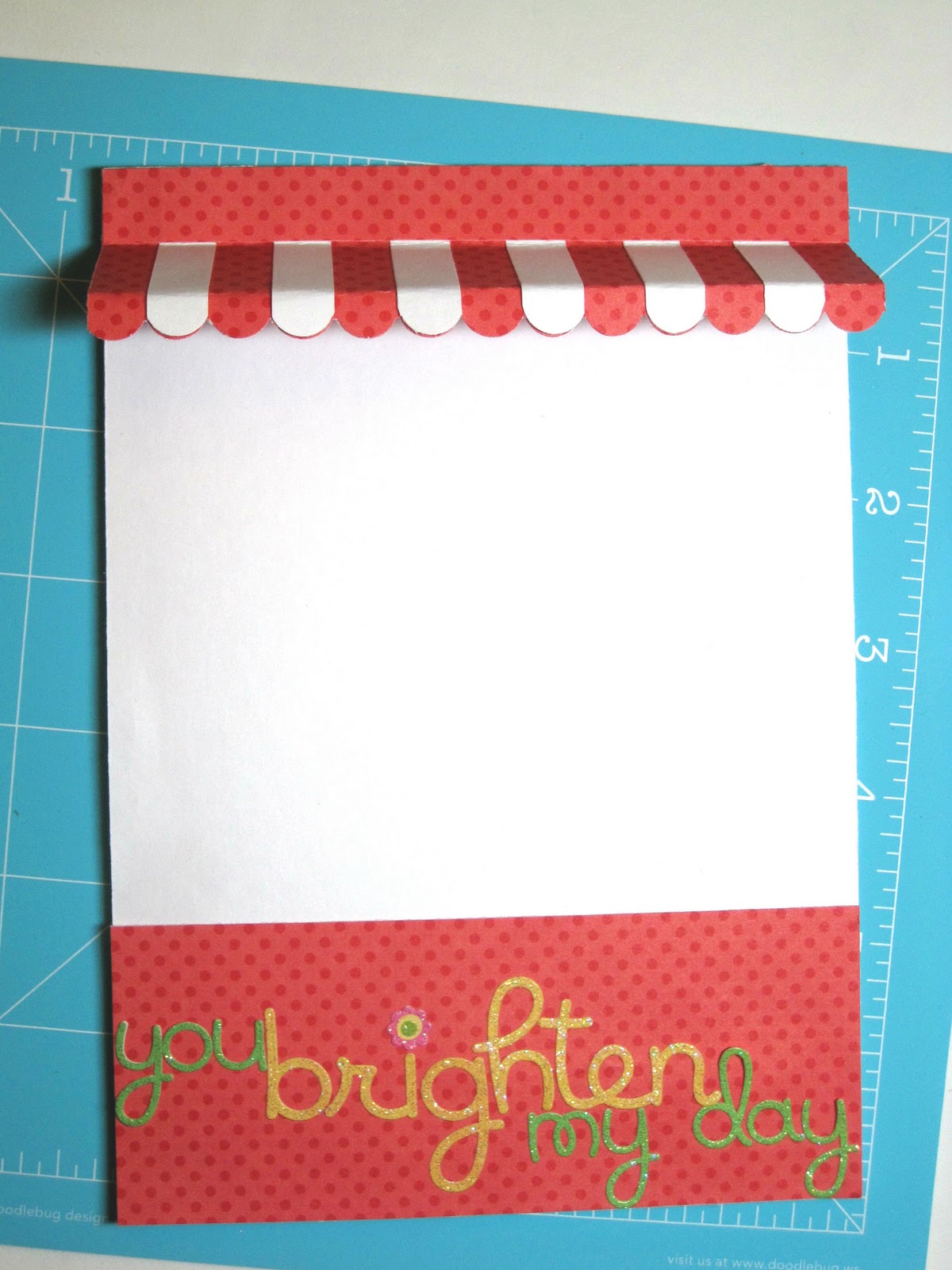 Doodlebug Design Inc Blog: Tuesday Tutorial: Window Card by Tiffany
