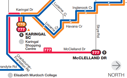 Melbourne on Transit: Timetable Tuesday #42: Route 777 from the Log Cabin