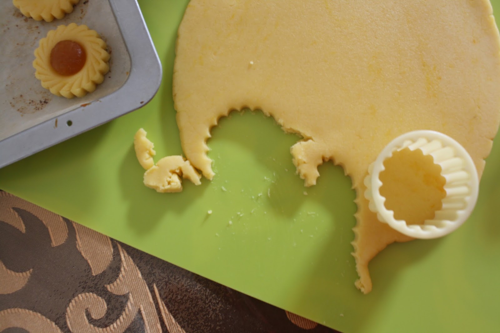 faiznur.a: Resepi Kuih Raya 2013: Kuih Tart Nenas Bentuk Bunga